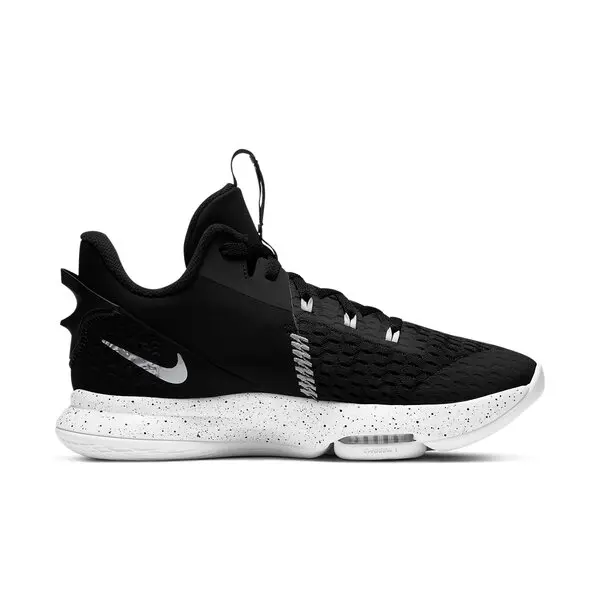 Nike Lebron Witness 5 Ep Athletic Sneakers - Black/white