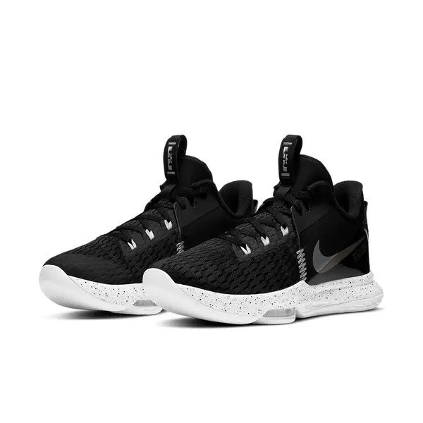 Nike Lebron Witness 5 Ep Athletic Sneakers - Black/white