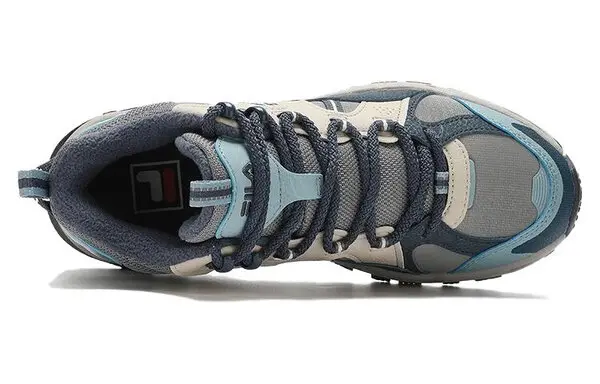 FILA Trek 1s High-top Sneakers 'grey Blue