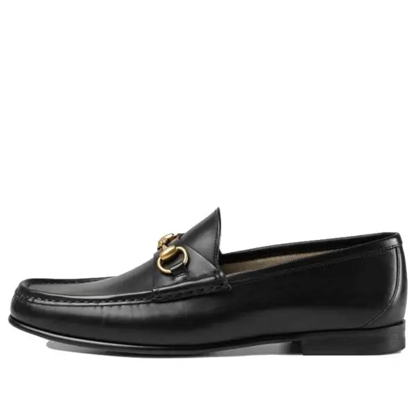 Gucci 1953 Horsebit Leather Loafer - Black
