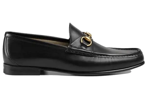 Gucci 1953 Horsebit Leather Loafer - Black