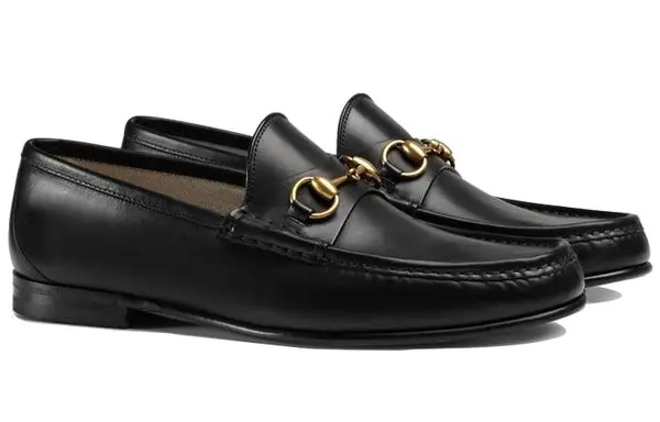 Gucci 1953 Horsebit Leather Loafer - Black