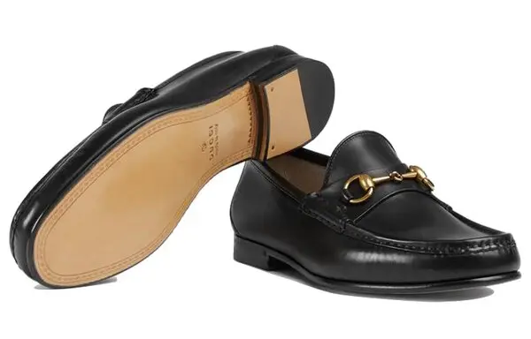 Gucci 1953 Horsebit Leather Loafer - Black