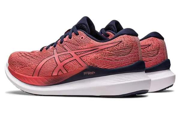 Asics Glideride 3 Wide Athletic Shoes - Orange