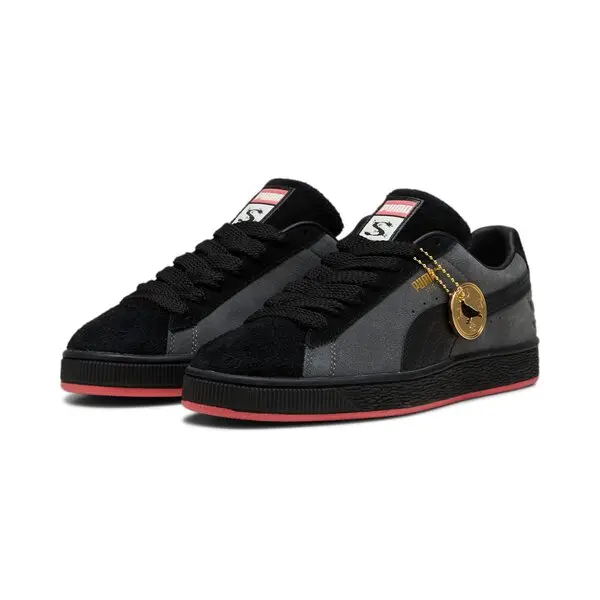 PUMA X Staple Suede "black Shadow Grey" Sneakers