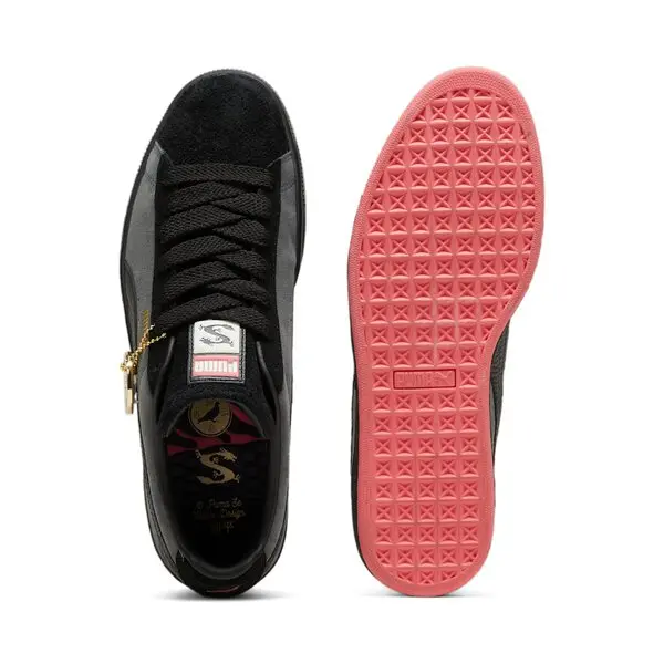 PUMA X Staple Suede "black Shadow Grey" Sneakers