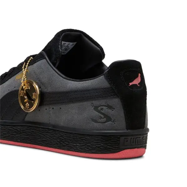 PUMA X Staple Suede "black Shadow Grey" Sneakers