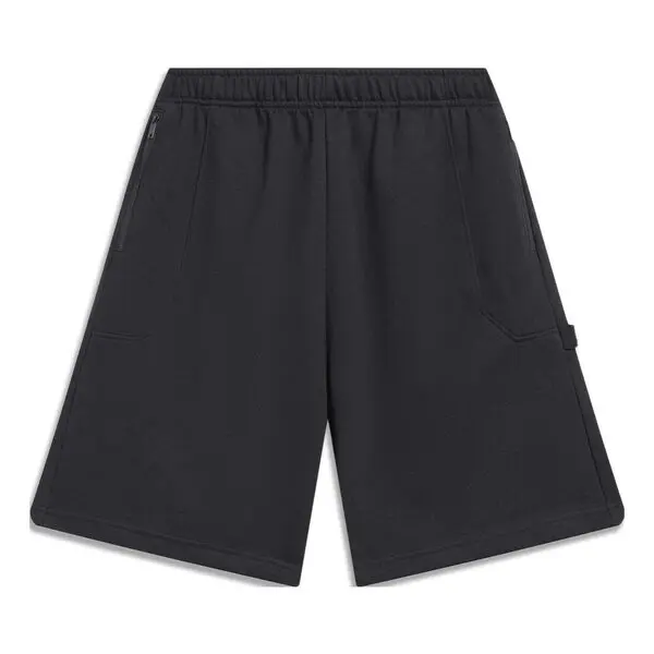 LI-NING Logo Straight Short - Black