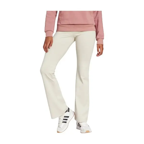 Adidas Essentials Flared Leggings - Beige/white