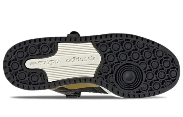 Adidas Forum Low "black" Sneakers - Black/gold