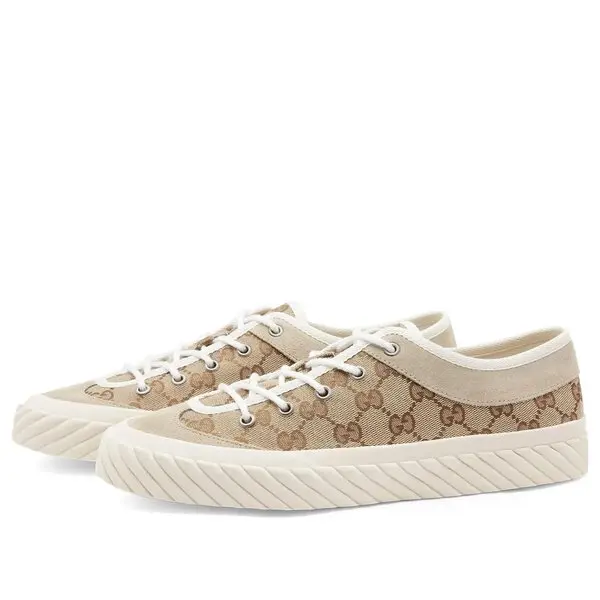 Gucci Tortuga Gg Sneakers - Beige