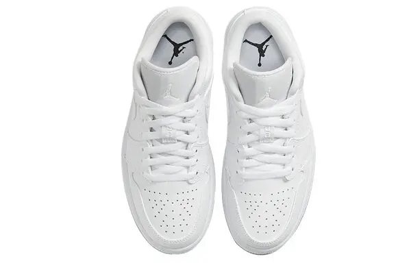 JORDAN 1 Low "triple " Sneakers - White