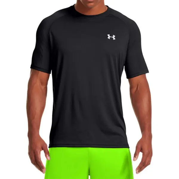 Under Armour Ua Quick Dry Sports Short Sleeve Shirt - Black