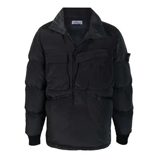 Stone Island Nylon Metal Down-tc Anorak - Black