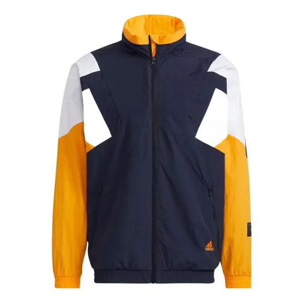 Adidas St Brand Wvjk Hooded Jacket With Contrasting Logo Detail - Default Color