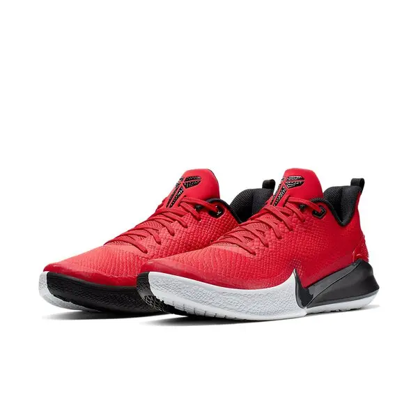 Nike Mamba Focus Low Top Sneakers - Black/red