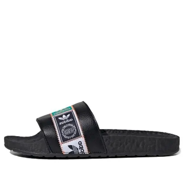 Adidas Originals Adilette Boost Slippers - Green/black