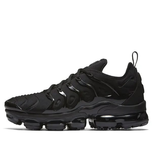 Nike Vapormax Plus "triple Black" Sneakers - Black/dark Grey