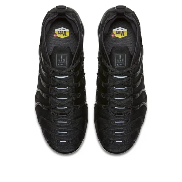 Nike Vapormax Plus "triple Black" Sneakers - Black/dark Grey