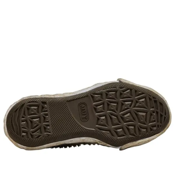 Mihara Yasuhiro Peterson 23 Og Sole Studded Canvas Low Top Sneakers - White