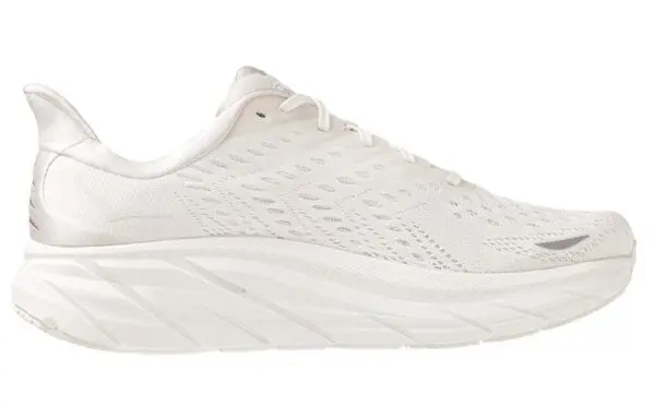 Hoka One One Clifton Running Shoes - White/white