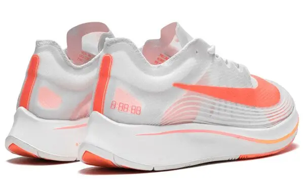 Nike Zoom Fly Sp Athletic Sneakers - White/orange
