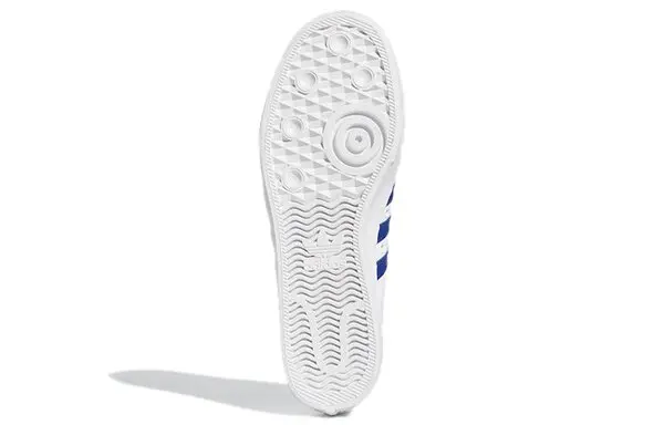 Adidas Nizza "white Victory Blue" Low Top Sneakers - White/blue/red