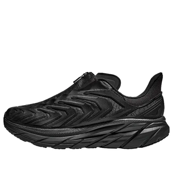 Hoka One One Project Clifton Sneaker - Black/black