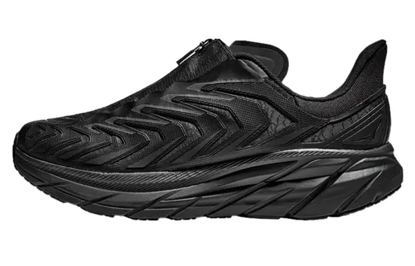 Hoka One One Project Clifton Sneaker - Black/black