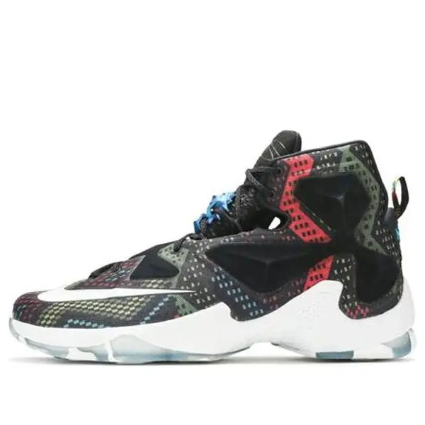 Nike Lebron 'bhm' Athletic Sneakers - Multi-color/white-black