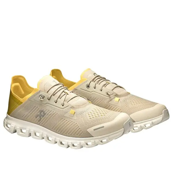 On Cloud 6 Coast Sneakers - Pelican/ice