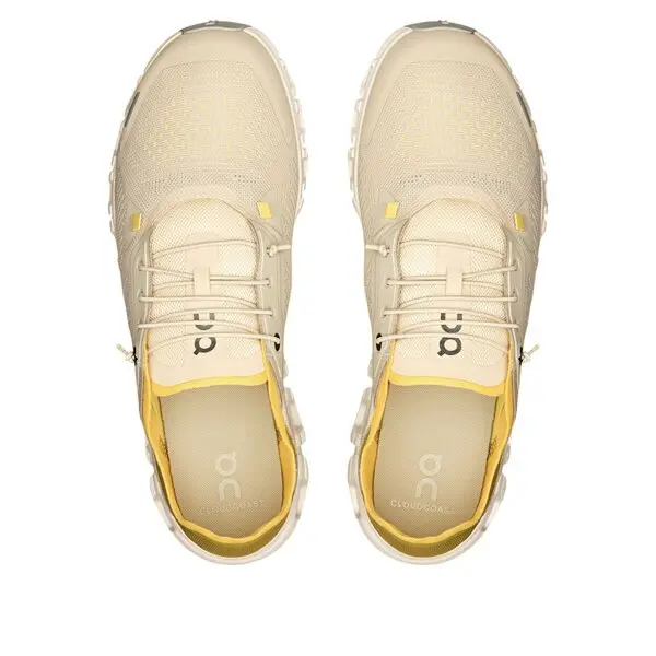 On Cloud 6 Coast Sneakers - Pelican/ice