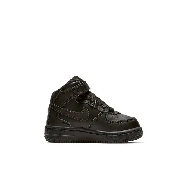 Nike Force 1 Mid Sneakers - Black