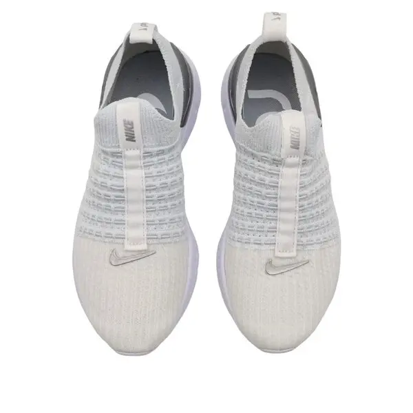 Nike React Phantom Run Flyknit 2 Sneakers - White/grey