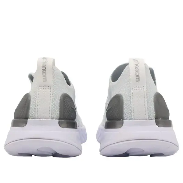 Nike React Phantom Run Flyknit 2 Sneakers - White/grey