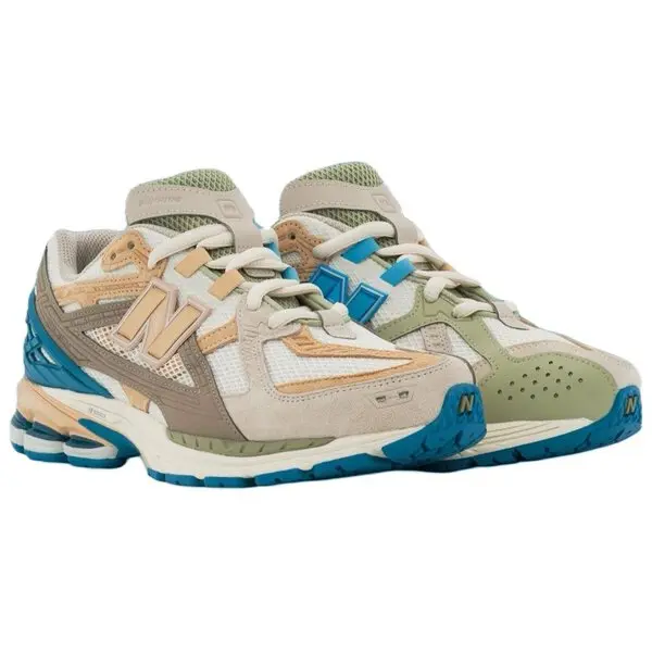 NEW BALANCE X Concepts 1906u Sneakers - Cream/tan/blue