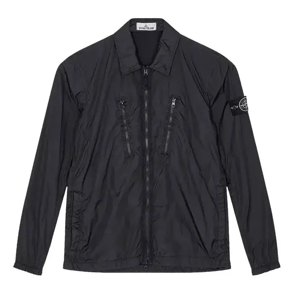 Stone Island Overshirt - Black