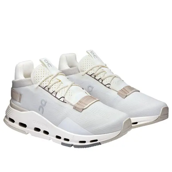 On Cloudnova 2 Sneakers - Ice/sand