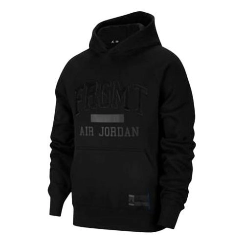 JORDAN X Fragment Pullover Hoodie - Black