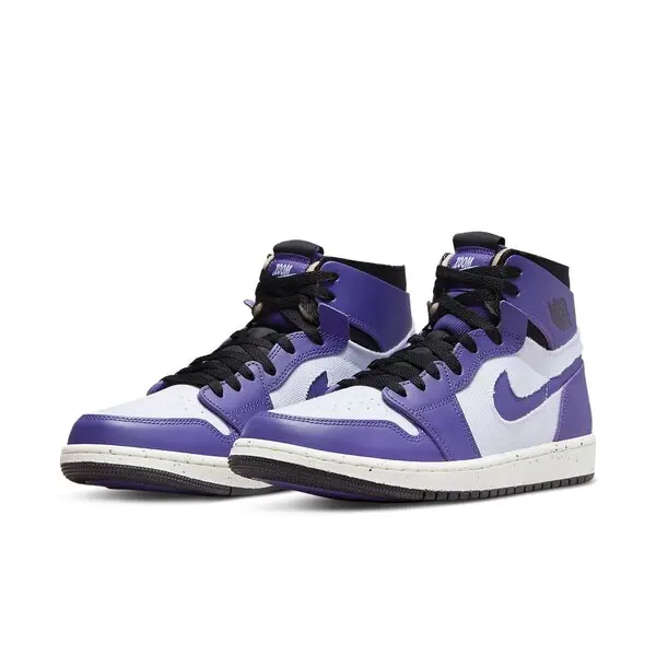 JORDAN Air 1 High Zoom Comfort Crater Purple Sneakers