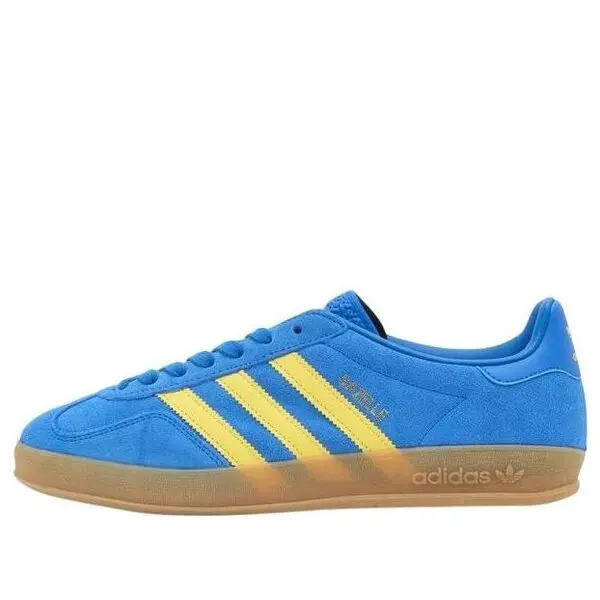 Adidas Gazelle Indoor Sneakers - Blue/yellow