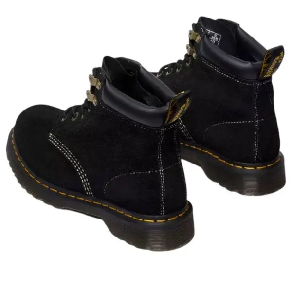 Dr. Martens 939 Distressed Lace-up Ankle Boots - Black