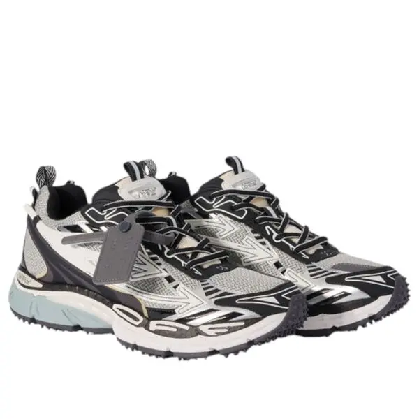 Off-White Be Right Back" Sneakers - Grey/black