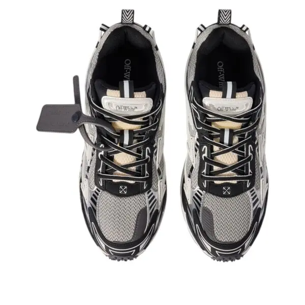 Off-White Be Right Back" Sneakers - Grey/black