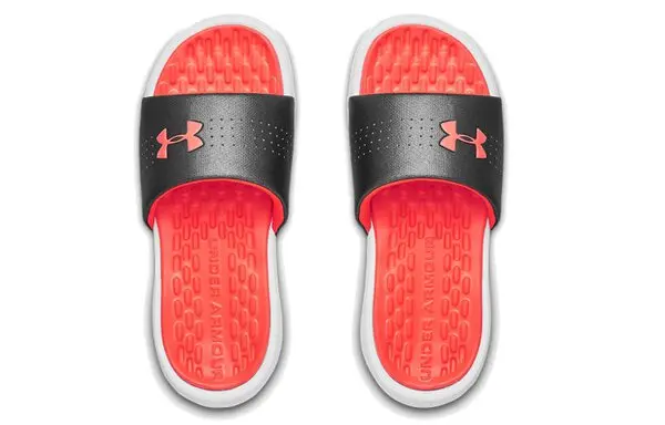 Under Armour Playmaker Fixed Strap Slide Sandals - /black