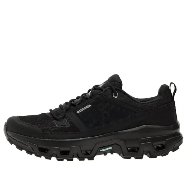 On Cloudrock Low Waterproof Sneakers - All Black
