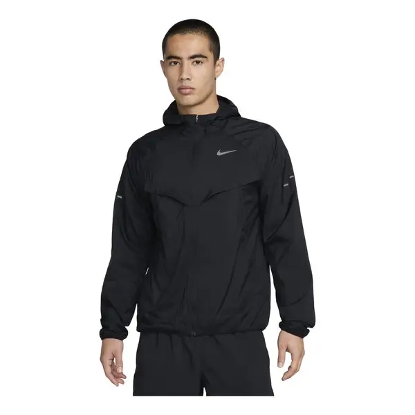 Nike Stride Repel Uv Running Jacket - Black