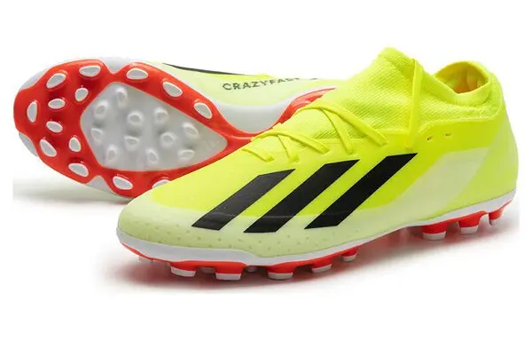 Adidas X Crazyfast.3 Ag Football Cleats - Yellow/black/orange