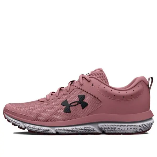 Under Armour Charged Assert Athletic Sneakers - Pink Elixir/black