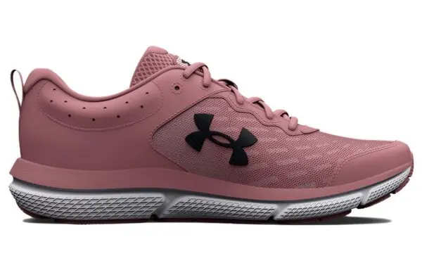 Under Armour Charged Assert Athletic Sneakers - Pink Elixir/black
